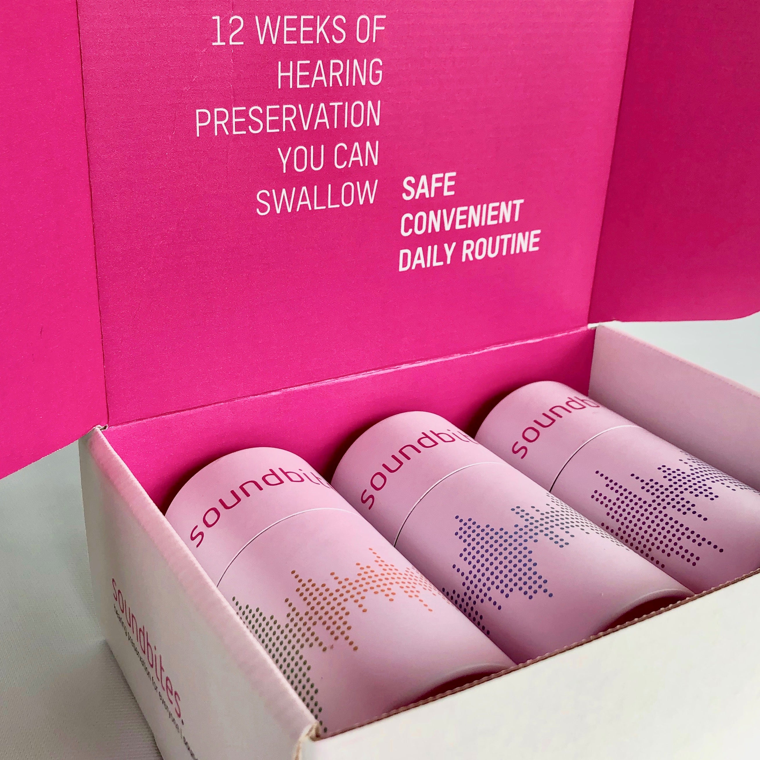 Soundbites supplements 12-week supply – Soundbites PBC